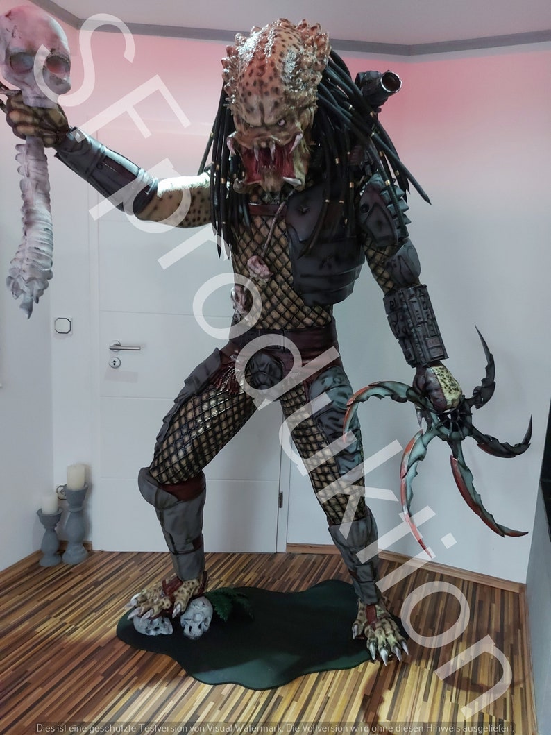 Predator 2 M Figure Replica / Lifesize Kit // Replica // Bust | Etsy Canada