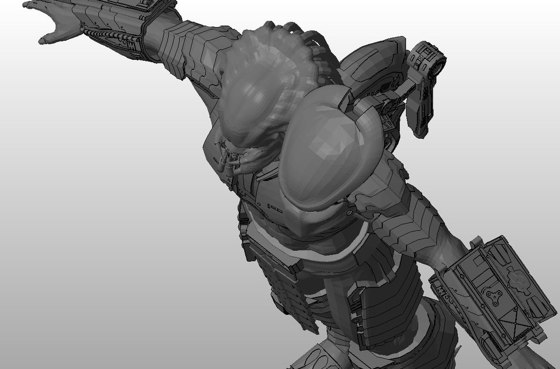 Predator STL Files Printable // Figure Replica / Lifesize // | Etsy