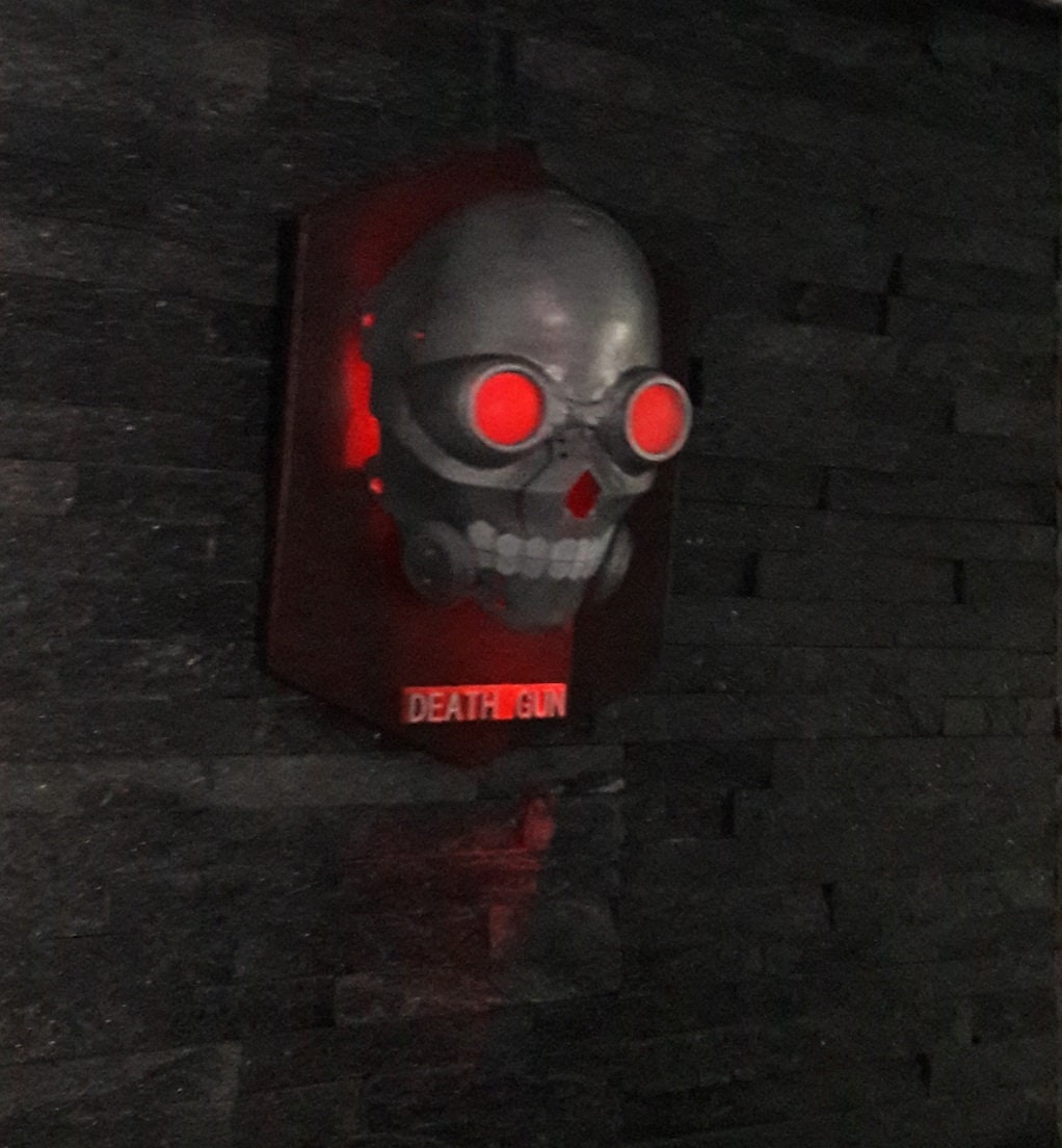 Death Gun Mask Lifesize Prop Helmet | Etsy