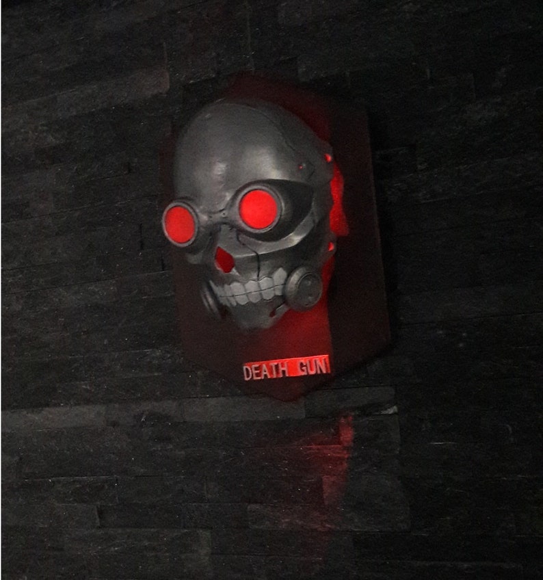 Death Gun Mask Lifesize Prop Helmet - Etsy Denmark