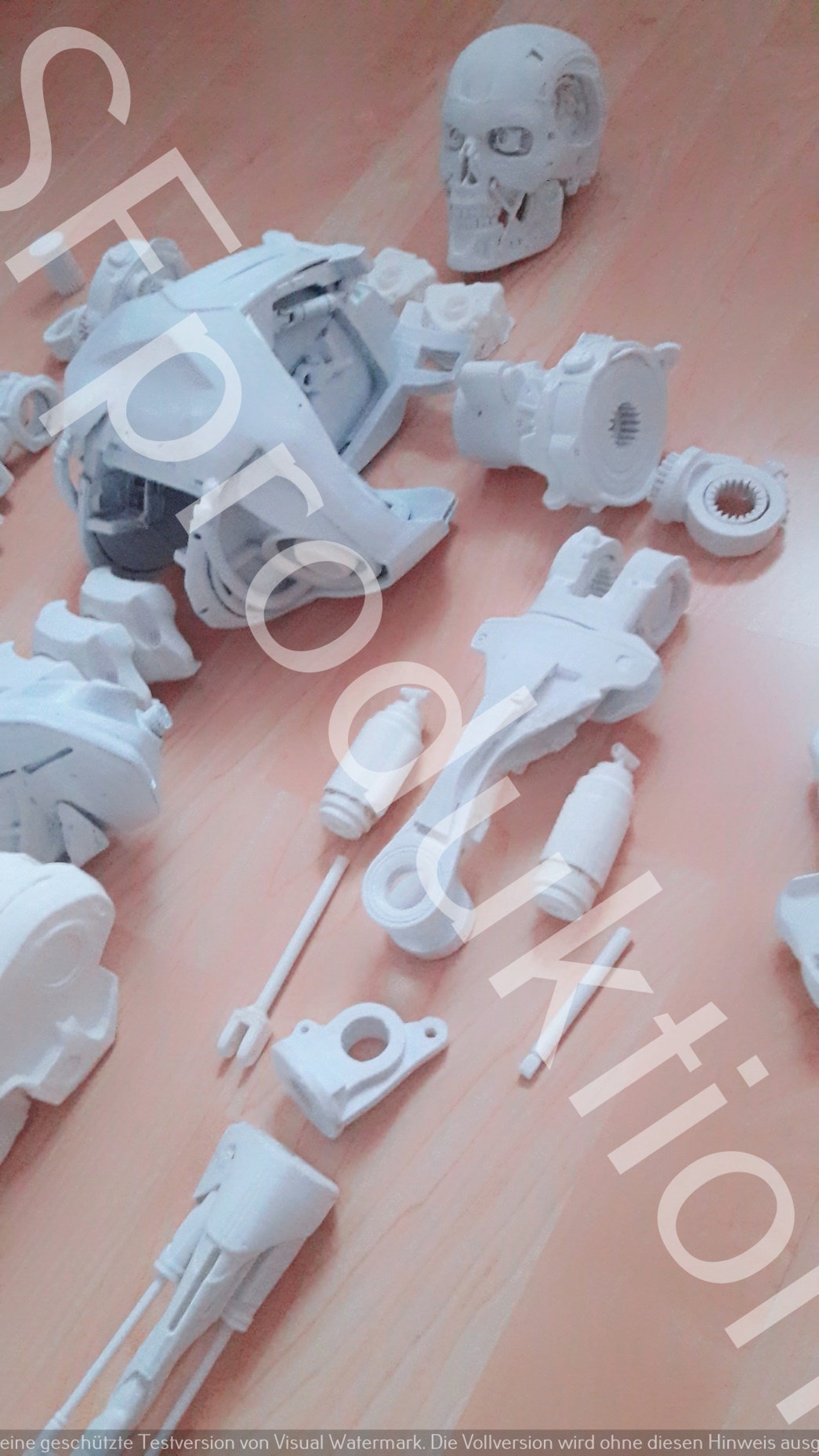 Genisys Terminator T800 Endoskeletton 1:1 Lifesize STL File Printable ...