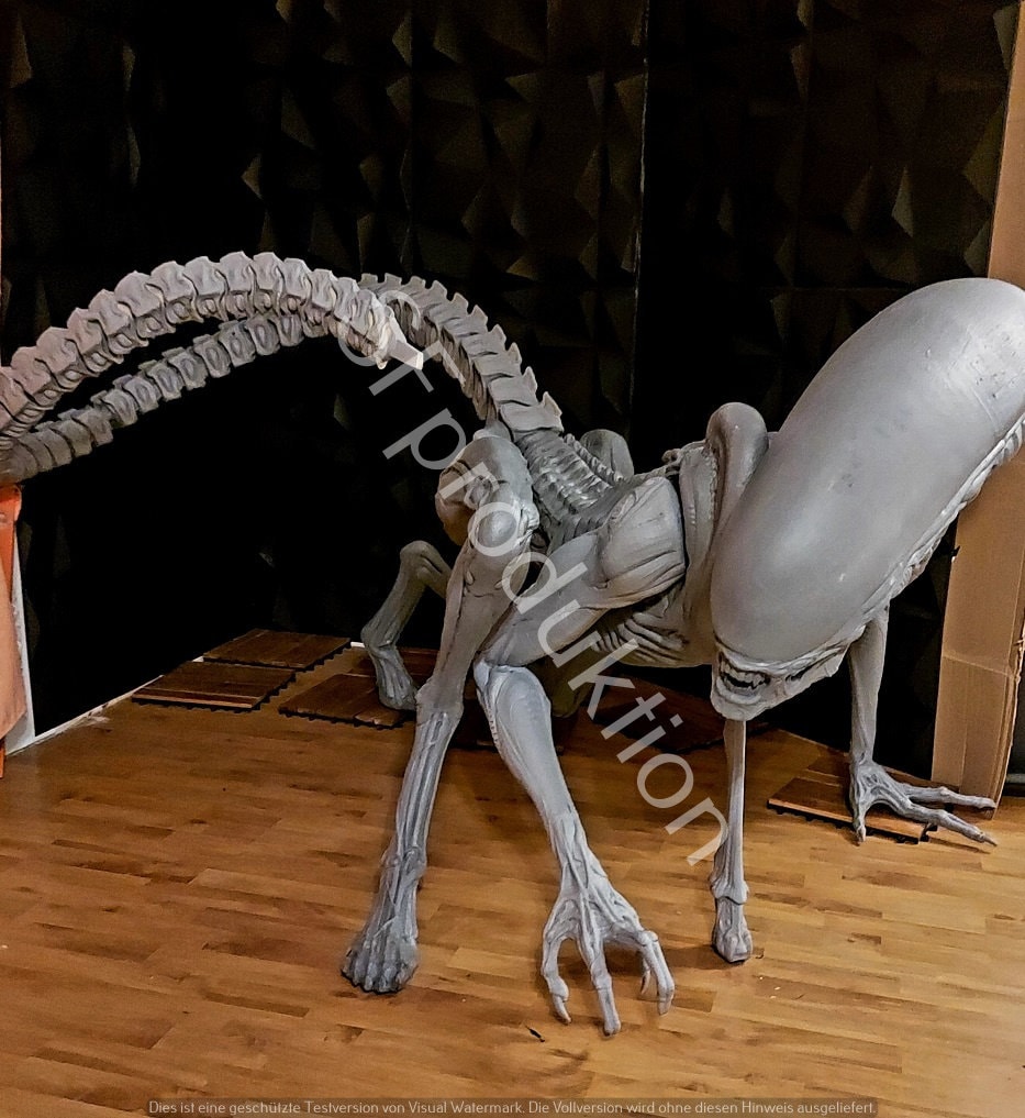 Alien Dog STL File // Lifesize - Etsy