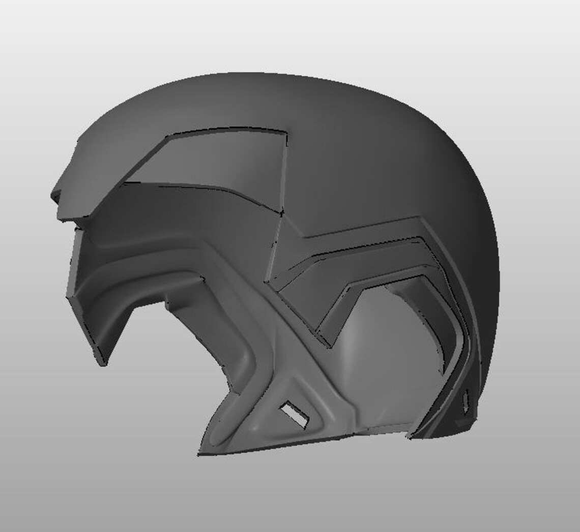 Iron Man MK85 Helmet STL Files Life Size 1/1 // 3D Print // 3D - Etsy ...