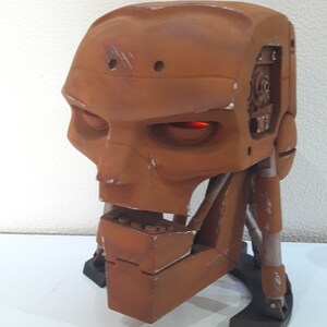 ABC Warrior 1/1 Optics // Head Replica Head // Judge Dredd // Rust ...