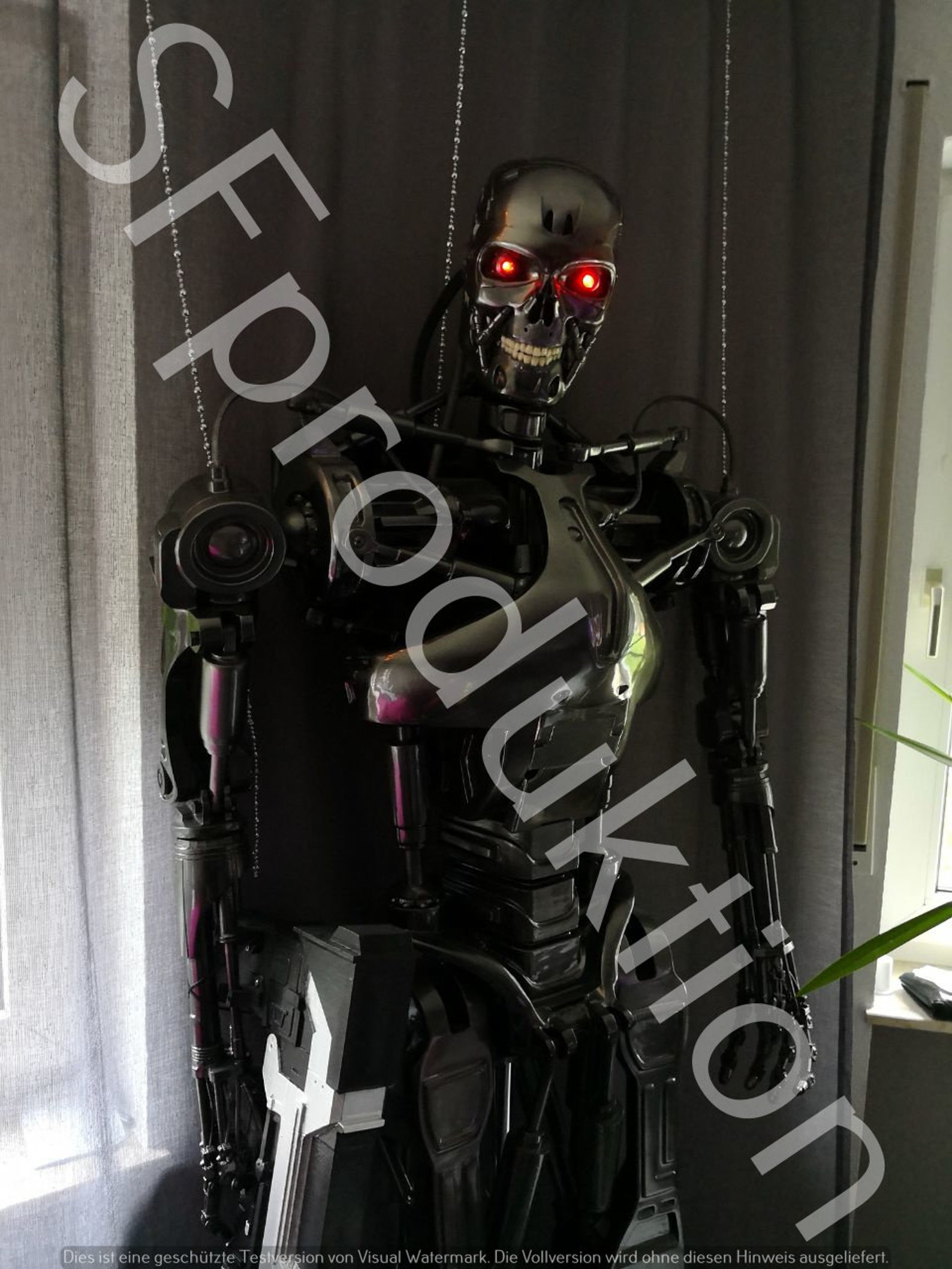 T2 Terminator T800 Endoskeleton 1:1 Lifesize Movable // - Etsy