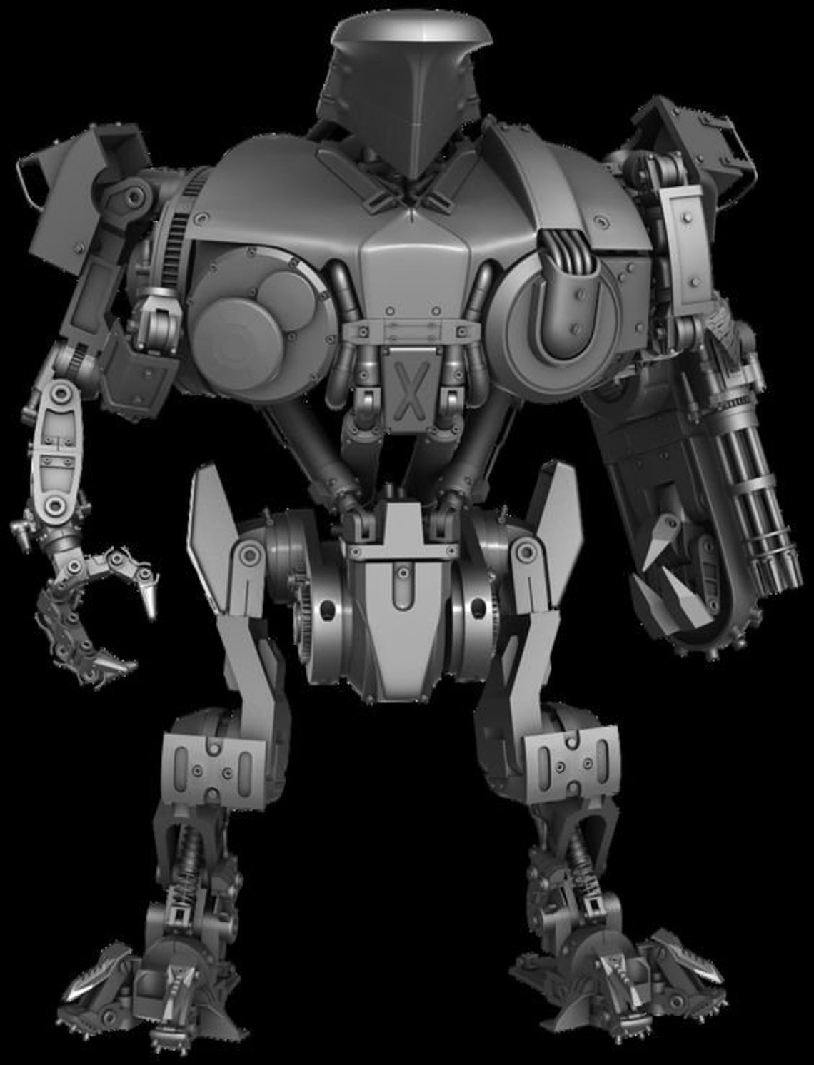 Robocop Cain 1/3 86 Cm or 1/6 KIT 43 Cm Figure Kit // Kit | Etsy