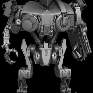 Robocop Cain 1/3 86 Cm or 1/6 KIT 43 Cm Figure, Kit // Assembly Kit ...