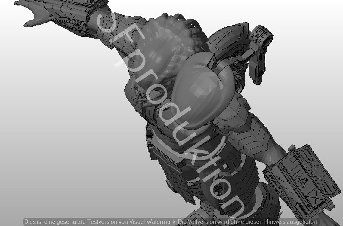 Predator STL Files Printable // Figure Replica / Lifesize // - Etsy