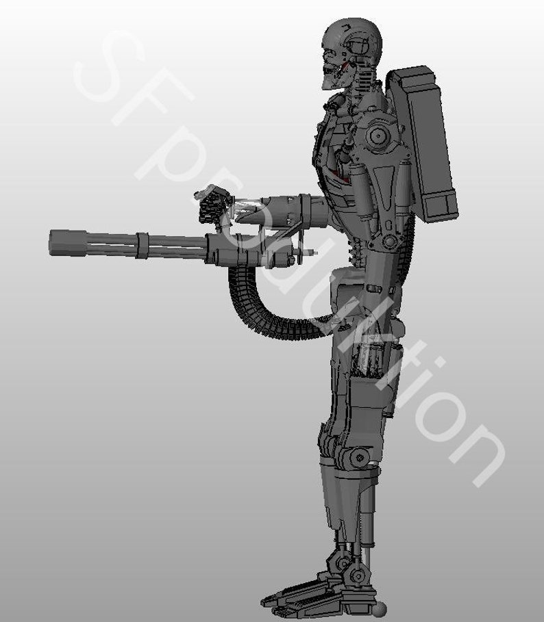 Terminator T600 STL Files /digital Download STL Files / 3D | Etsy