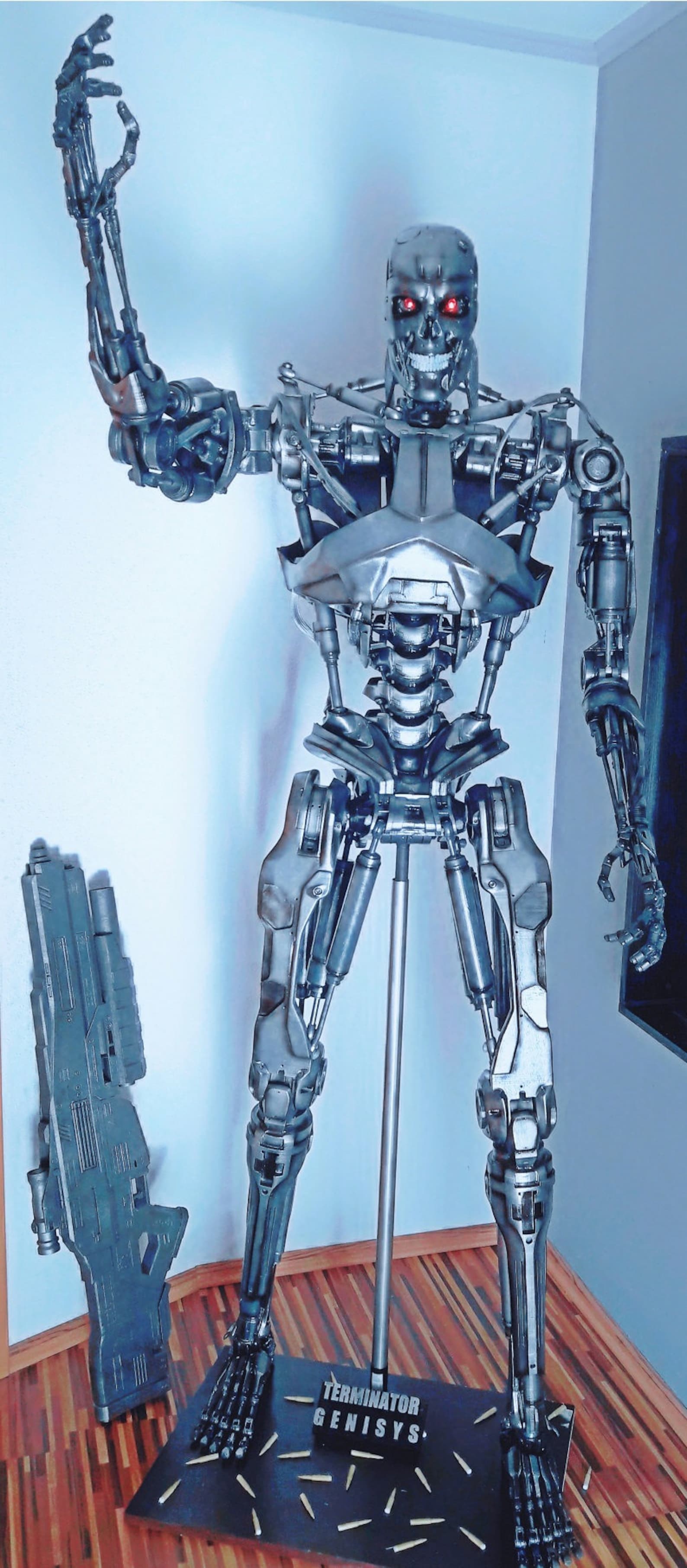 Genisys Terminator T800 Endoskeleton 1:1 Lifesize STL File | Etsy