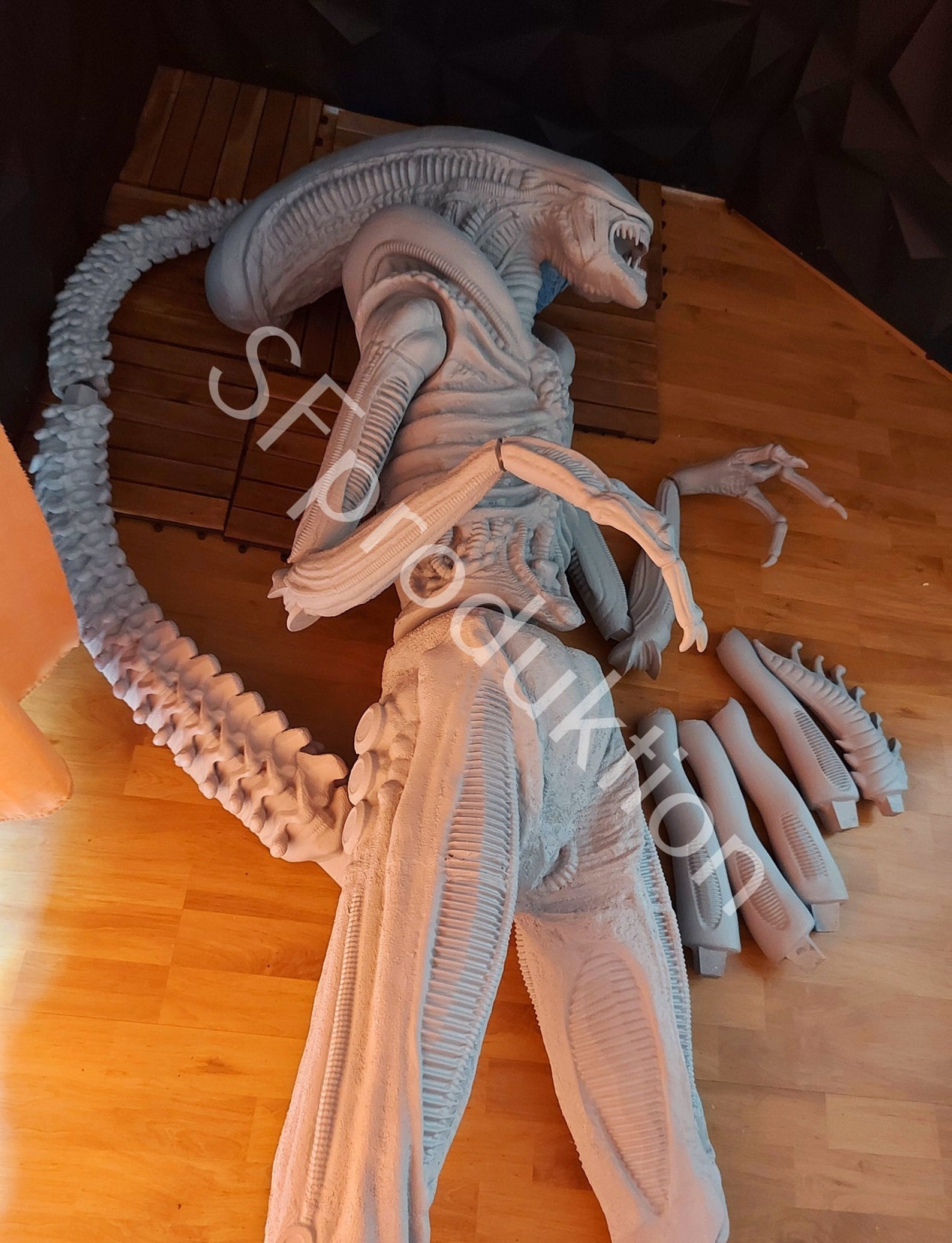 Alien Xenomorph Raw Kit 2 M High // Film Figure Kit /// Real - Etsy UK