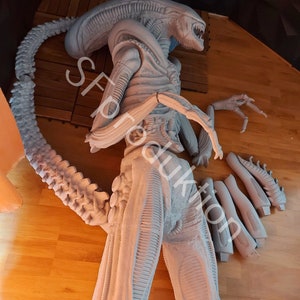 Alien Xenomorph Raw Kit 2 M High // Film Figure Kit /// Real Size ...