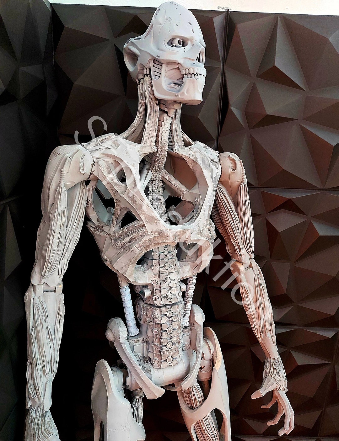 Terminator Rev 9 DARK FATE // Rev-9 / KIT / T2 T800 / Endoskeleton 1:1 ...