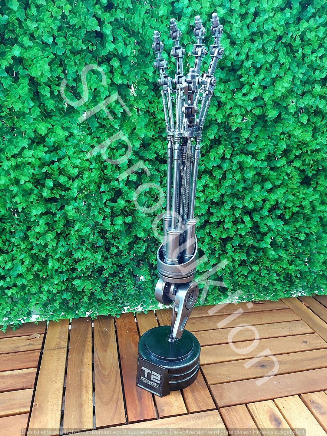 T2 Terminator T800 Endoarm // Arm Endoskeleton // 1:1 Lifesize Display ...