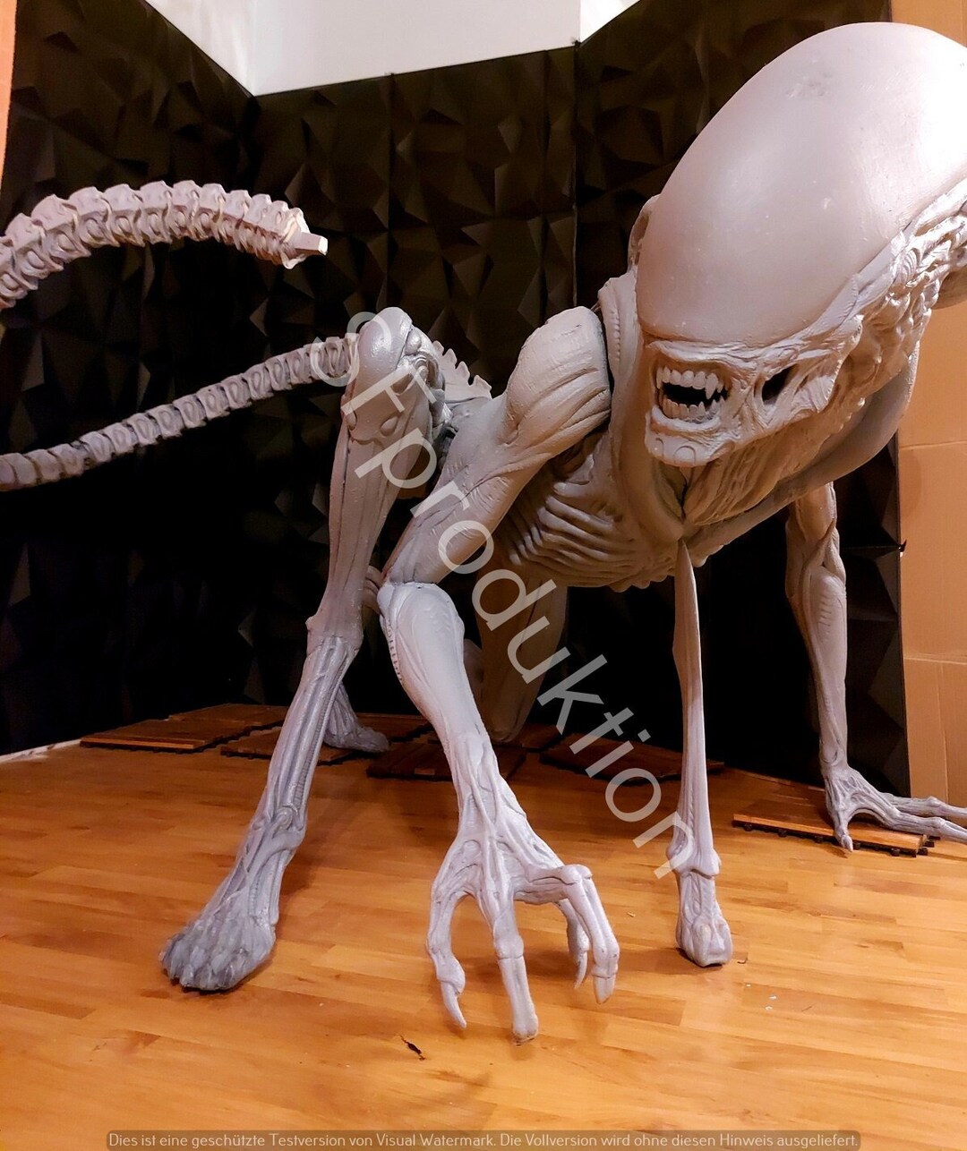 Alien Raw Kit /// Film Figur Bausatz /// reale Größe /// Lifesize ...