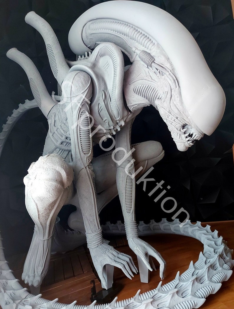 Alien Xenomorph Raw Kit /// Film Figur Bausatz /// reale Größe - Etsy.de