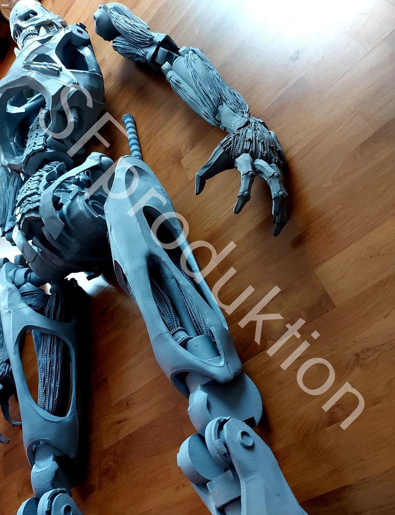 Terminator Rev 9 DARK FATE // Rev-9 / KIT / T2 T800 / - Etsy