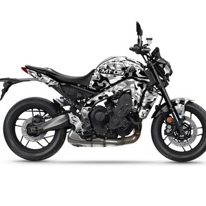 Graphic Kit for Yamaha MT-09 MT09 2021-2023 "camo" Motorcycle Decals ...