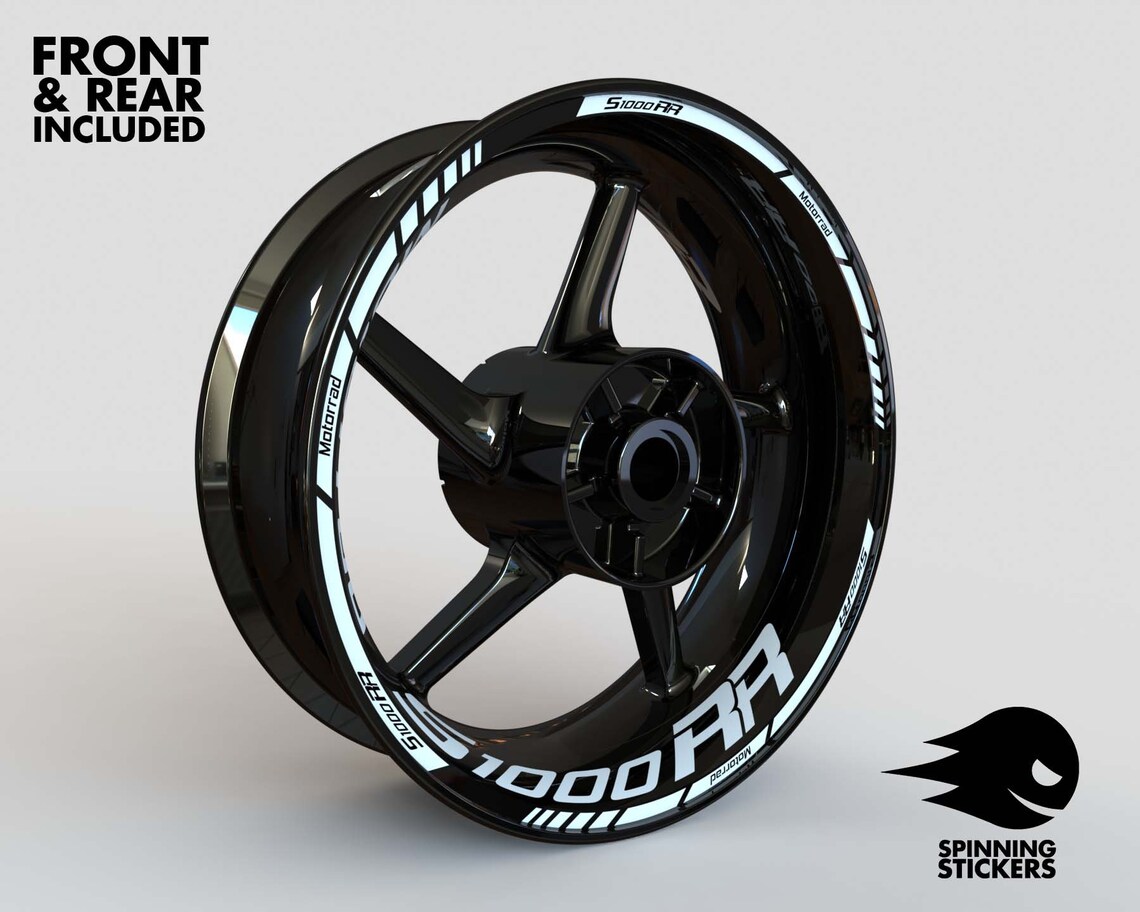 Wheel Stickers for BMW S1000RR Rim Tape Motorcycle Decals - Etsy