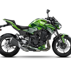 Graphic Kit "hexagon" for Z900 2017-2023 Motorcycle Decals Graphics ...