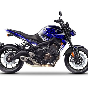 Graphic Kit for Yamaha MT-09 MT09 2014-2023 "riot" Motorcycle Decals ...