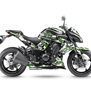 Graphic Kit for Kawasaki Z1000 2010-2020 camo - Etsy