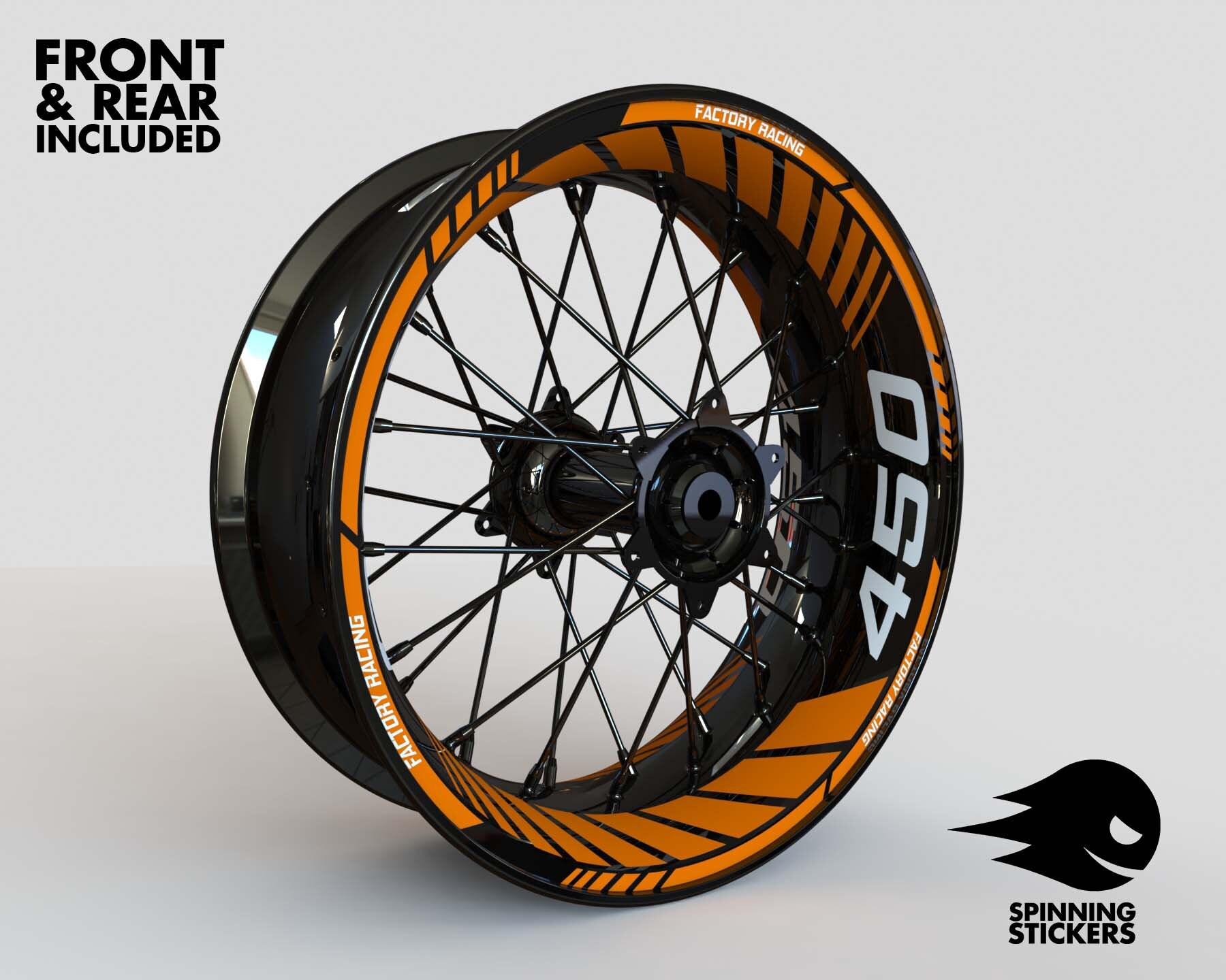 Wheel Stickers for KTM SMC 690 SUPERMOTO Rim Stickers Decals | Etsy