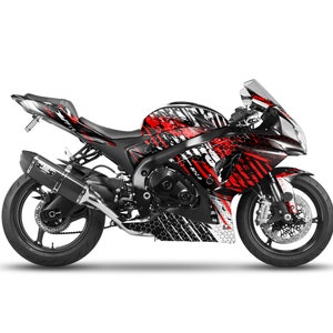 Graphic Kit for Suzuki GSXR GSX-R 1000 "riot" 2009-2016 Motorcycle ...