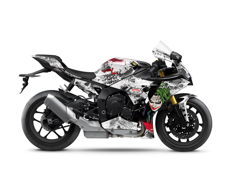 Graphic Kit for Yamaha R1 YZF-R1 2009-2023 "joker" Motorcycle Decals ...