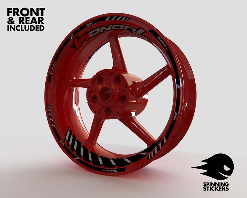 Wheel Stickers for Aprilia TUONO V4 Rim Stickers Decals Tape | Etsy