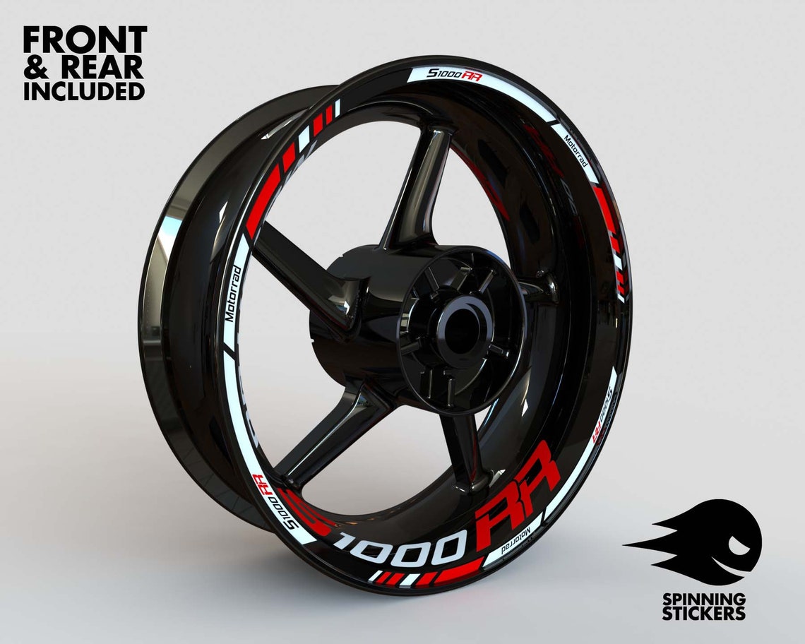 Wheel Stickers for BMW S1000RR Rim Tape Motorcycle Decals | Etsy