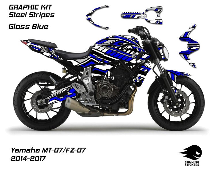 Graphic Kit for Yamaha MT-07 MT07 2014-2017 steel - Etsy UK