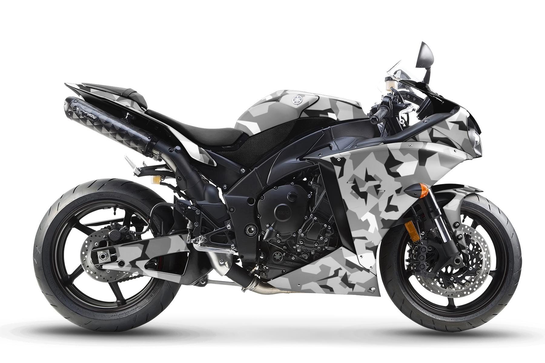 Graphic Kit for Yamaha R1 YZF-R1 2009-2014 "camo" Motorcycle Decals ...