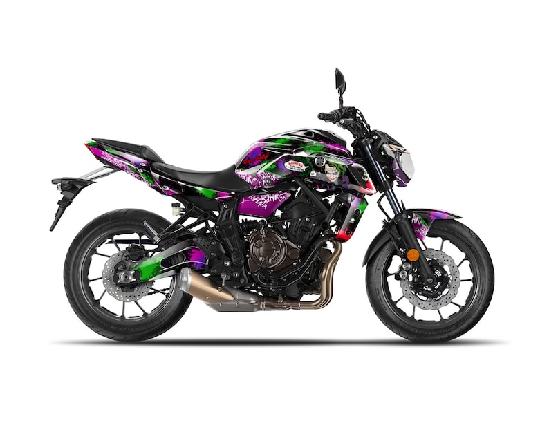 JOKER Graphic Kit for Yamaha MT-07 MT07 2014-2020 Motorcycle Decals ...