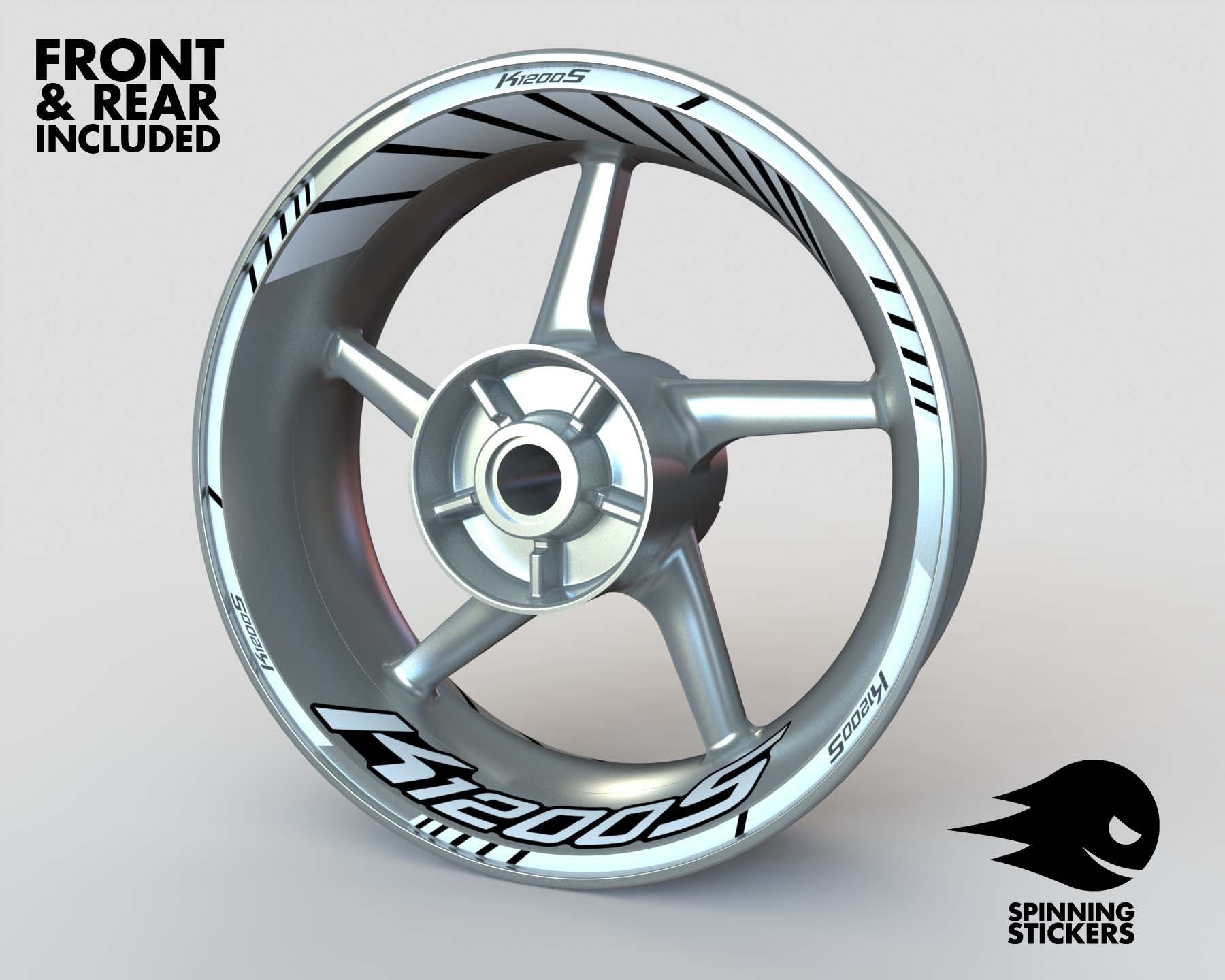 Wheel Stickers for BMW K1200S Rim Tape Motorcycle Decals | Etsy