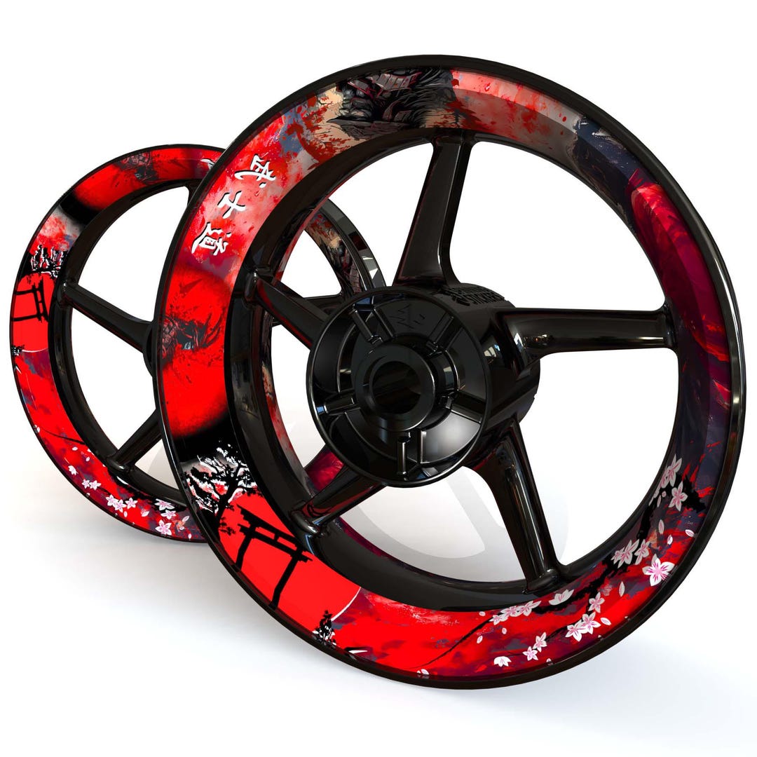 Wheel Stickers RONIN Rim Stickers Decals Tape Stripes Graphics Liserets ...