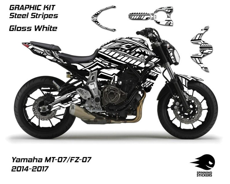 Graphic Kit for Yamaha MT-07 MT07 2014-2017 steel - Etsy UK