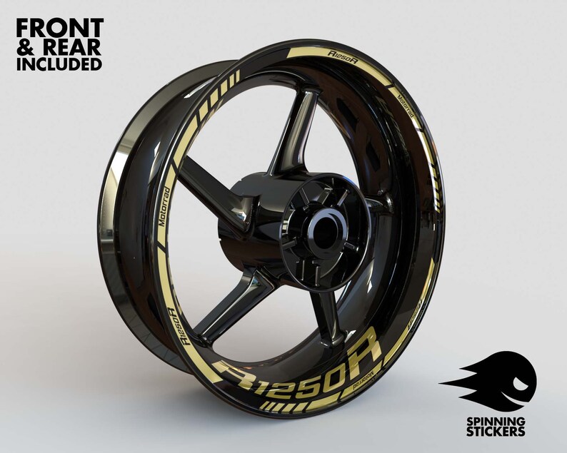 Wheel Stickers for BMW R1250R Rim Tape Motorcycle Decals Graphics ...