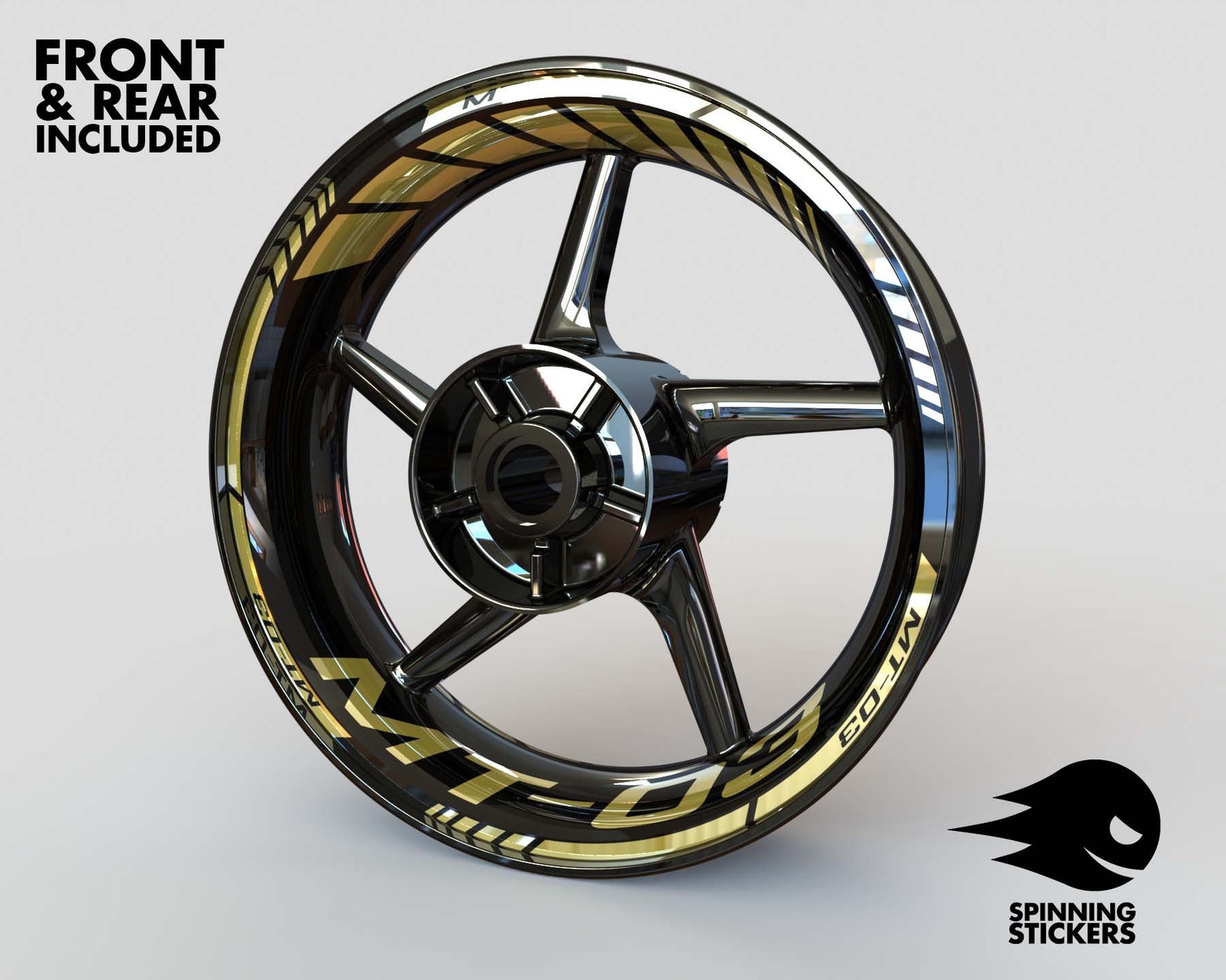 Wheel Stickers for Yamaha MT-10 MT10 Rim Stickers Decals Tape | Etsy