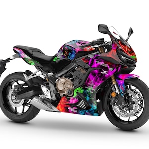 Graphic Kit for Honda CBR650R 2019-2022 "purge" Motorcycle Decals ...