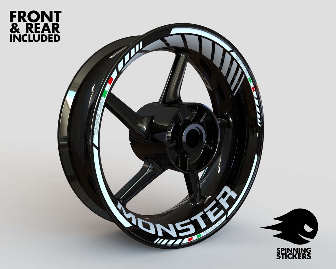 Wheel Stickers for Ducati MONSTER Rim Stickers Decals Tape - Etsy