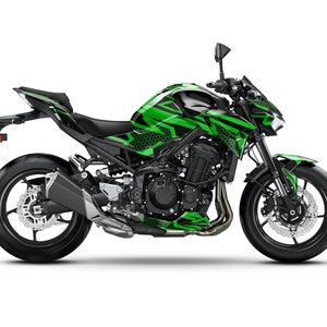 Graphic Kit "hexagon" for Z900 2017-2023 Motorcycle Decals Graphics ...