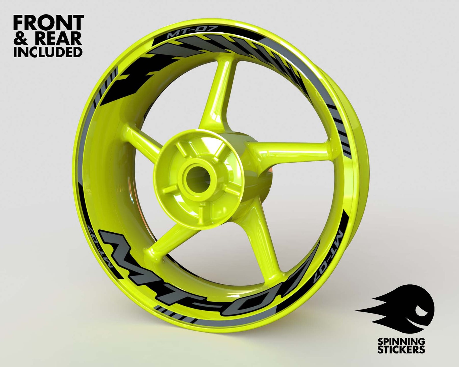 Wheel Stickers for Yamaha MT07 MT-07 Rim Tape Motorcycle - Etsy