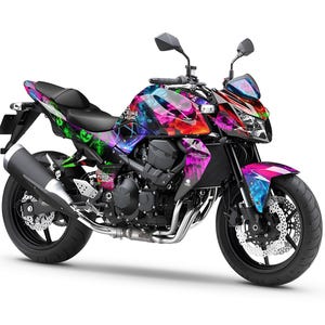 PURGE Graphic Kit for Z750 2007-2012 Motorcycle Decals Graphics ...