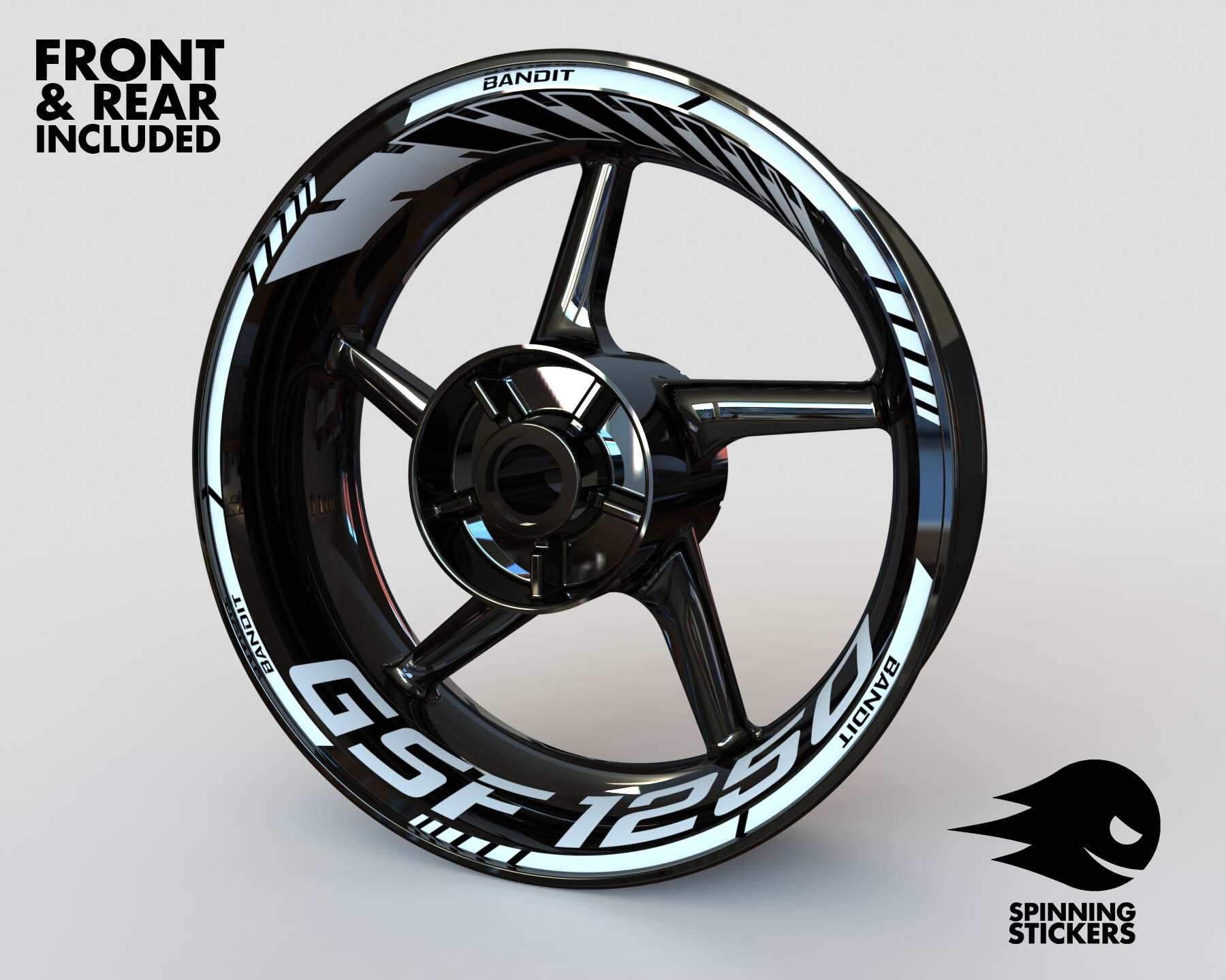 Wheel Stickers for Suzuki GSF1250 BANDIT Rim Stickers Decals | Etsy