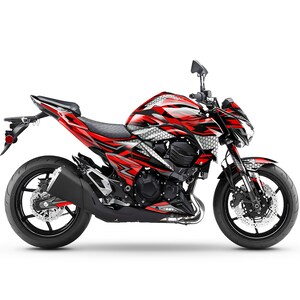 Hexagon Graphic Kit for Z800 2013-2016 Motorcycle Decals Graphics ...