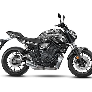 Graphic Kit for Yamaha MT-07 MT07 2021-2023 "camo" Motorcycle Decals ...