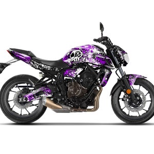Graphic Kit "spirit" for Yamaha MT-07 MT07 2018-2020 Motorcycle Decals ...