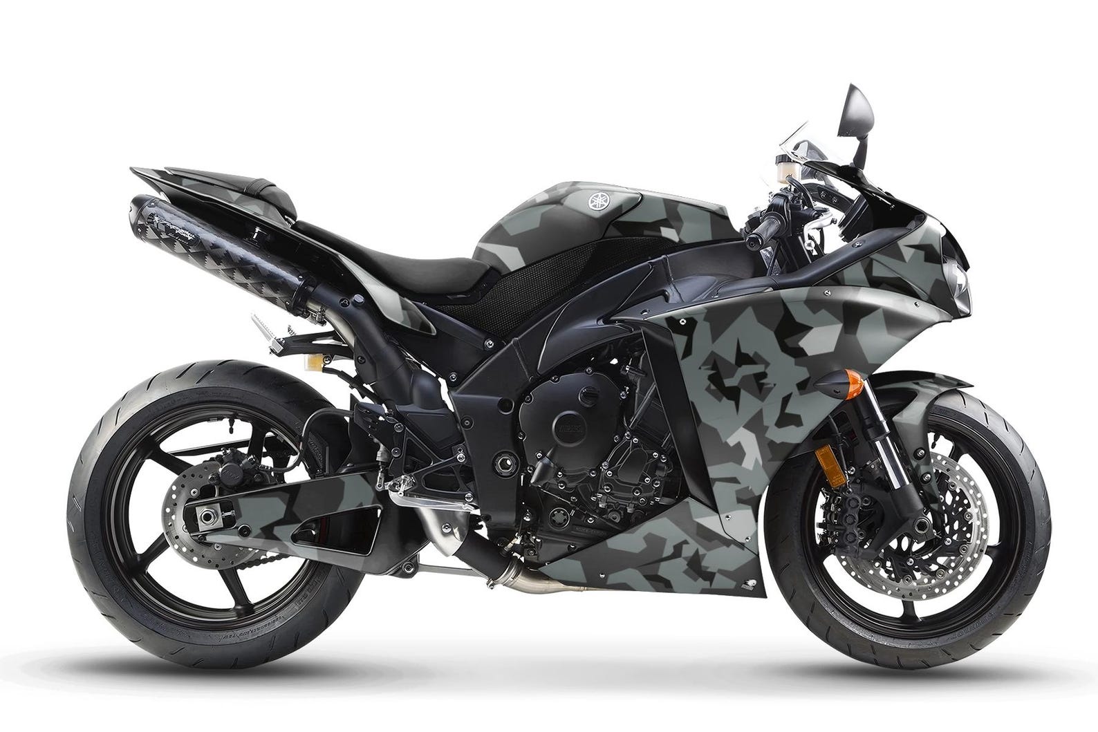 Graphic Kit for Yamaha R1 YZF-R1 2009-2014 "camo" Motorcycle Decals ...