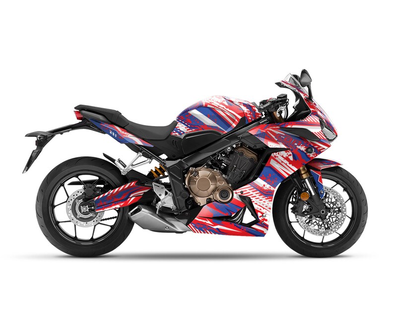 Graphic Kit for Honda CBR650R 2019-2022 "wrath" Motorcycle Decals ...